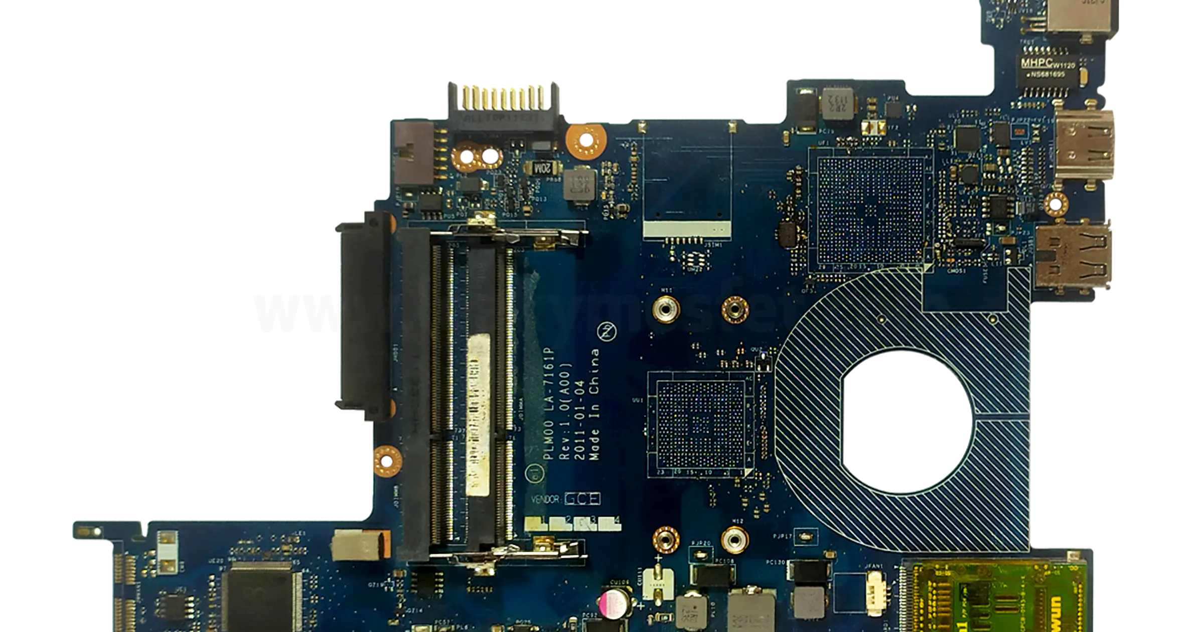 Dell Inspiron M102Z With Integrated Graphics Motherboard